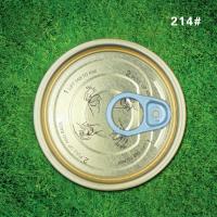 China 214 Full Open Iron Can Lids for Canned Goods and Foods with Easy-Open Tinplate for sale