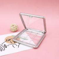 China 9g capacity cosmetic packaging made of ABS and acrylic/PMMA plastic with custom processing and frosting surface treatment for sale