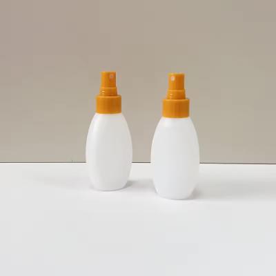 China 80ml HDPE flat bottle for spray bottle with customer requirements in mind for sale