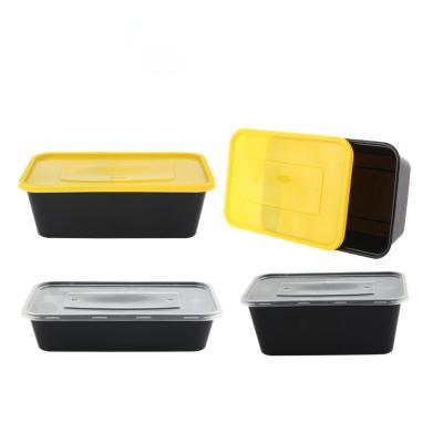 China Disposable transparent thickened round fast food box takeaway bowl for takeout in various specifications for sale