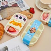 China Splittable Food Packing Box PP Oval Shape With Transparent Lid for sale