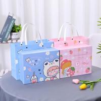 China Portable Cardboard Gift Packaging Boxes Cartoon Design For Baby Birthday Customized Size for sale