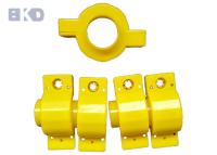 China Plastic Pipe Fittings Gas Injection Molding Spare Parts for sale