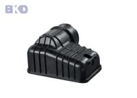 China Plastic Pipe Fittings Gas Injection Molding Spare Parts for sale