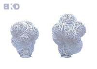 China UV Proof Nylon 3D Printing Plastic Parts Vacuum Plating for sale