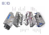 China Single Cavity SD HASCO Custom Plastic Injection Molding for sale