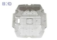 China Multiple Cavity LKM Painting Flange Plastic Molded Products for sale