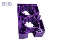 China Custom Pipe Fixture PS PMMA Plastic Gas Fittings Mold for sale