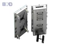 China Mini PC Casing Injection Custom Molded Plastic Parts PBT Material for sale