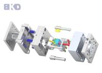 China Sandblasting HDPE Plastic Injection Molding Parts for sale
