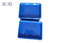 China 100% Melamine Square Divided Plastic Plates Heat Resistant for sale
