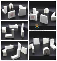 China AL2O3 Alumina Ceramic Plates Wear Tile 150×100×6mm 150×100×12mm for sale