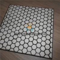 China 92% 95% Alumina Ceramic Rubber Composite Liner Board High Hardness for sale