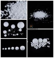 China 92% 95% 99% Aluminum Oxide Ceramic Balls Used In Chemical Industry for sale