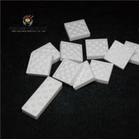 China Abrasion Resistant Alumina Ceramic Mosaic Plate Ceramic Lining Sheet 10x10x3mm for sale