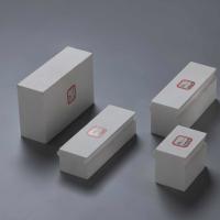 China Electrical Insulation Alumina Ceramic Brick Alumina Refractory Brick 9 Mohs for sale