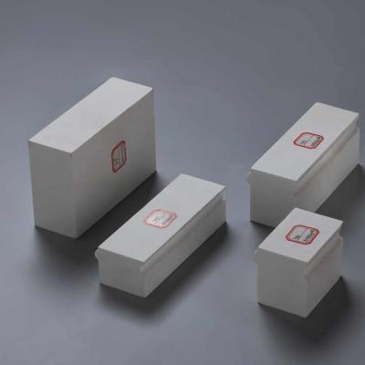 China Electrical Insulation Alumina Ceramic Brick Alumina Refractory Brick 9 Mohs for sale