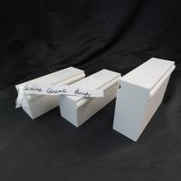 China Customizable Thickness Alumina Ceramic Brick 9 On Mohs Scale Hardness 300°C Thermal Shock Resistance for sale