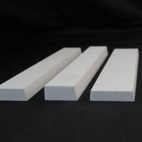China White Square Alumina Ceramic Tiles With Hardness 9 On Mohs Scale For Industrial Applications for sale
