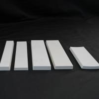 China High Thermal Shock Resistance Alumina Ceramic Tiles with Glossy Surface Finish and 130*50*15mm Size for sale