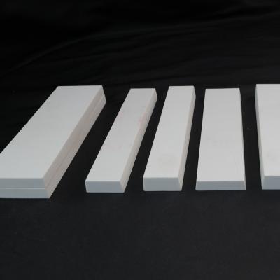 China White Alumina Ceramic Tiles With 2000 MPa Compressive Strength And 9 On Mohs Scale Hardness For Industrial And Chemical Processing Equipment for sale