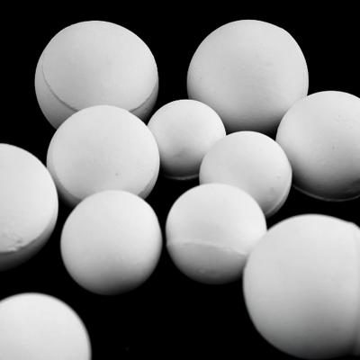 China Smooth And Polished Alumina Ceramic Grinding Balls With Mohs 9 Hardness And Excellent Abrasion Resistance For Enhanced Grinding for sale