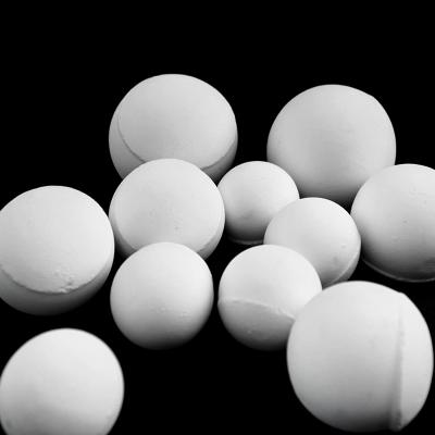 China Mohs 9 Hardness Alumina Ceramic Grinding Balls with ≥3.6 G/cm3 Bulk Density and Customizable Size 1mm-100mm for Industrial Grinding for sale