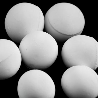 China High Thermal Conductivity 20 W/mK Alumina Ceramic Grinding Balls with Flexural Strength 35MPa and Low Water Absorption for sale