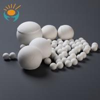 China Mohs Hardness 9 Alumina Ceramic Grinding Balls with Wear Loss ≤ 0.01% and Bulk Density ≥ 3.65 g/cm³ for Ultra-Fine Grinding for sale