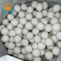China Low Wear Loss High Density Alumina Ceramic Grinding Balls White Color High Alumina Grinding Media for sale