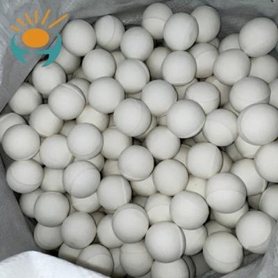 China Low Wear Loss High Density Alumina Ceramic Grinding Balls White Color High Alumina Grinding Media for sale
