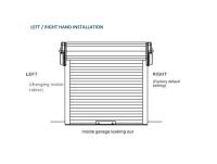 China 433.92MHz Electric Roller Door Motor 800N Rolling Garage Door Opener 1000N for sale