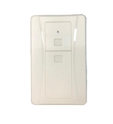 China 433.92MHz Wireless Wall Mounted Garage Door Opener Switch 35m Range Rolling Code for sale