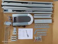 China Residential Sectional Garage Door Opener 800N 3M Chain Drive Rail 24V DC Motor for sale