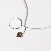 China 1m Wireless Qi Magnetic Charger Cable white ABS For Watch 1 2 3 4 5 6 for sale