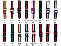 China 20mm 22mm 18mm Nylon Watch Strap Polyester Waterproof Thickened for sale