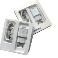 China S6 Micro Usb Phone Wall Charger EU US Plug 9V 1.67A With 1.2m Cable for sale