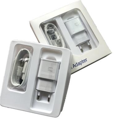 China S6 Micro Usb Phone Wall Charger EU US Plug 9V 1.67A With 1.2m Cable for sale