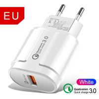 China Single Ports USB QC 3.0 Charger For Phone Quick Charing 18W for sale