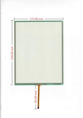 China 10.4 Inch Glass / Film 4 Wire Resistive Touch Screen On Xerox Printer for sale