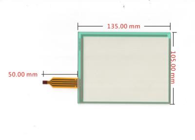 China High Transparancy 4 Wire Resistive Touch Panel For LCD Display Control for sale