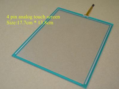 China Pen Or Finger Input 4 Wire Resistive Touch Panel Fast Response Time for sale