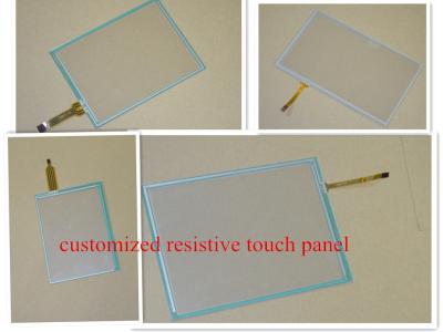 China Durable Glass 4 Wire Resistive Touch Screen One Time Calibration for sale