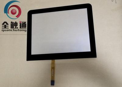 China 12.1 Inch 4 wire touch panel ITO Touch Glass Screen Black Bezel Frame for sale