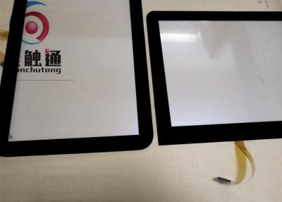 China Curved Angle 4 Wire Resistive Touch Screen With USB Controller for sale
