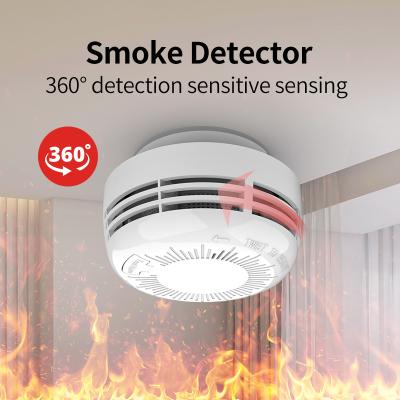 China UL  Smoke Detector Smoke Detector Fire Alarm Wireless Smoke Detector for sale