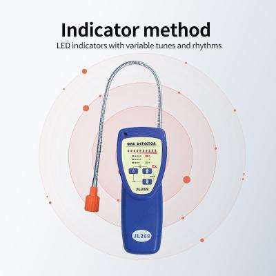 China 3.6V 1600mAh Methane LPG H2 Gas Leakage Detector For Automobile Maintenance for sale