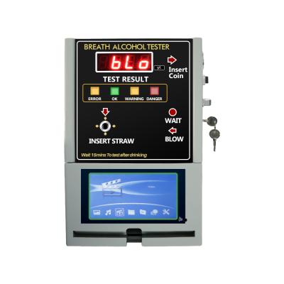 China Japan OEM/ODM Wall-Mounted Coin Operated Breathalyzer for Bar/Disco (WG319V) for sale