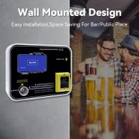 China Wall Mounted Breathalyzers Credit Card Non-contact Blowing or Mouthpiece for sale