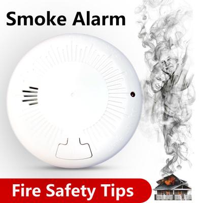 China Household 85dB 9 Volt Smoke Alarm Detector Low Consumption for sale